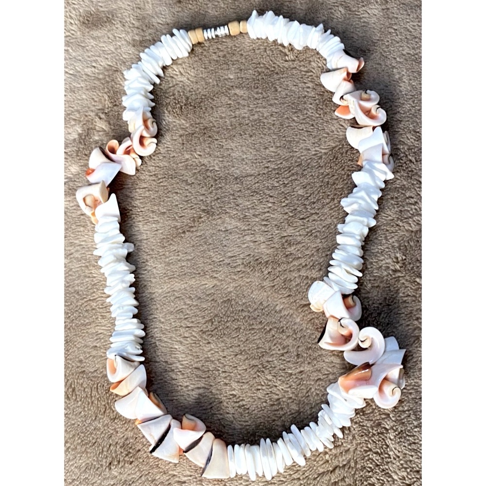 Vintage Hawaiian Puka Shell Summer Tropicana Neklace … - Gem